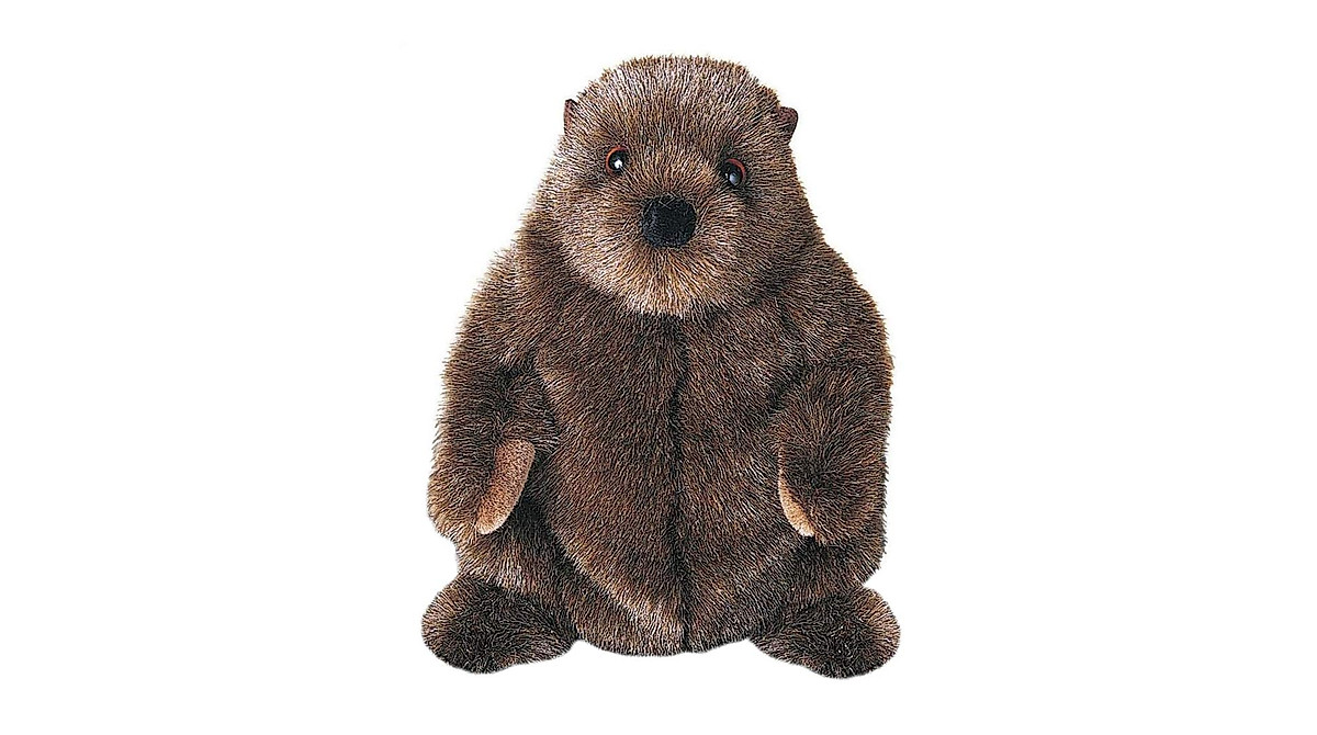 Douglas Chuckwood Groundhog Plush Toy - Cuddly & Realistic Animal