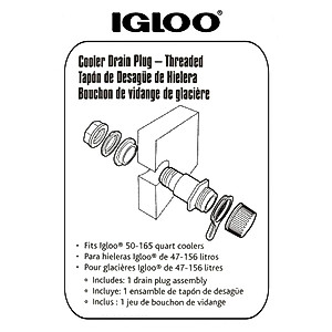 Igloo Replacement Threaded Drain Plug