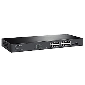TP-Link 8-Port Gigabit Ethernet Smart PoE Switch with 2-SFP Slots 53W (TL-SG2210P)