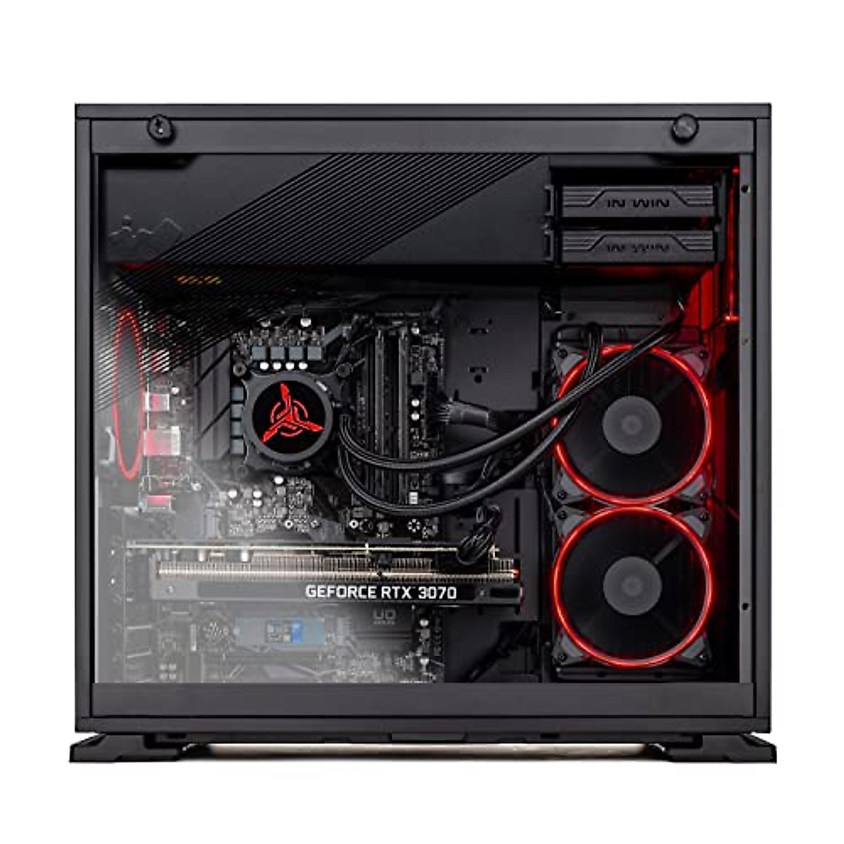 Skytech Gaming Azure Gaming PC Desktop – Intel Core i5 12600K 3.7 GHz, RTX 3060 Ti, 1TB NVME SSD, 16G DDR4 3200, 650W Gold PSU, AC Wi-Fi, Windows 10 Home 64-bit