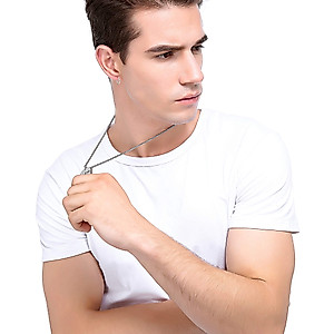 LOYALLOOK 11Pairs Stainless Steel Ear Stud Piercing Hoop Earrings Set Cute Huggie Earrings Cubic Zirconia Cartilage Barbell Stud Earring Screw Flat Back Earrings