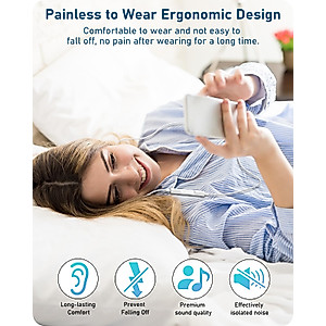 Apple Earbuds with Lightning Connector [Apple MFi Certified] Headphones Built-in Microphone & Volume Control, Noise Isolating Earphones for iPhone 14/13/12/11 Pro Max/XR/X/SE/8P/8/7P/7-All iOS System