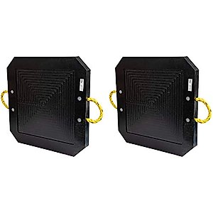 Buyers Products OP303024 (x2), Qty. 2, Outrigger Pad 30" x 30" x 2" Thick for Crane, Wrecker, Tow Truck, Service Truck, Utility Body, Replaces OP303022