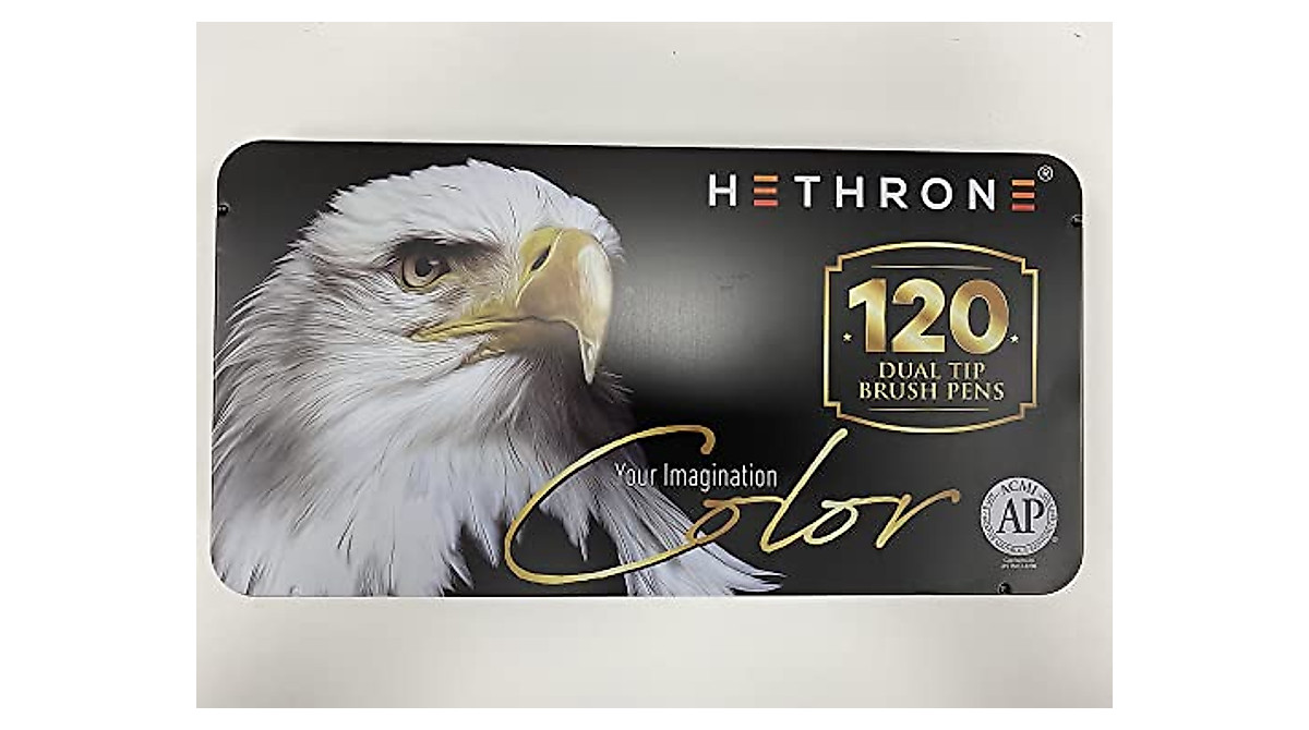 120 Colors Dual Tip Brush Pens - Versatile Art Markers