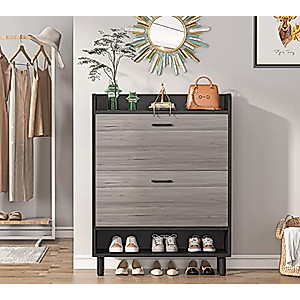 LITTLE TREE Entryway Shoe Storage Cabinet