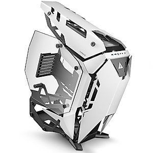 Antec Torque White/Black Aluminum ATX Mid Tower Computer Case/Winner of iF Design Award 2019, Torque Black/White
