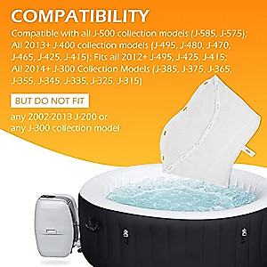 POOLOOP Hot Tub Debris Bag Attachment Replacement Compatible with Jacuzzi Hot Tub Parts Fits Collection Model Manufacture After 2013 - Models 6570-398(1 Pack)