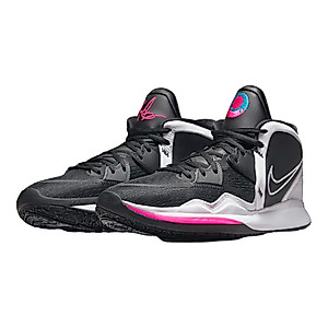 Nike mens Kyrie Infinity Basketball Shoe, Black/White-iron Grey, 13