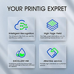 H&BO TOPMAE Remanufactured Ink Cartridges Replacement for HP 67 67XL 3YM57AN for HP DeskJet 2755 1255 2732 2752 Envy Pro 6055 6400 6455 6458 DeskJet Plus 4100 4155 4158 Printer (2 Black)