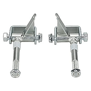 GREHUA Right Left Steering Spindle Bracket Set 5/8" Axle Kingpin 4-1/2" Long 2PCS for 212cc 196cc 6.5hp 420cc 301cc 13hp 15hp Manco Yerf-dog Azusa Go Kart Replacement Parts Cart Accessories Heavy duty