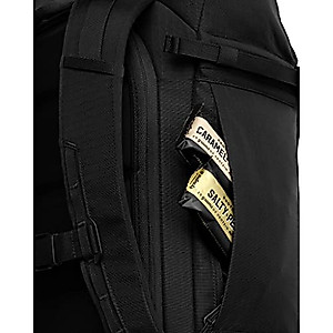 Db Journey The Snowcountry Backpack | Black Out | 34L | For Both Skis & Snowboards, Avalanche Compartment, Ice Axe Carry, Detachable Goggle Pouch
