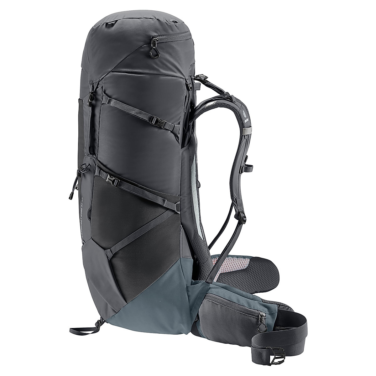Deuter Aircontact Core 50+10L Hiking Backpack - Graphite-Shale