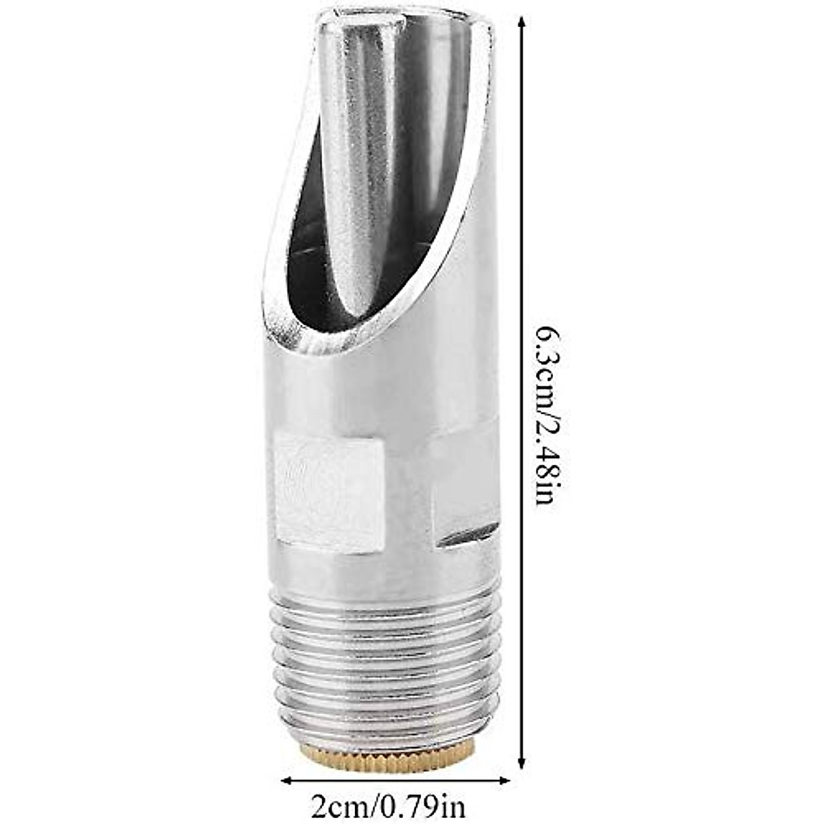 Golden Pearl 5pc 1/2 NPT Stainless Steel Automatic Pig Nipple Water Drinker Feeder Waterer for Piglets