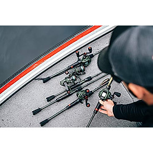 Abu Garcia Zata Baitcast Low Profile Fishing Reel, Green