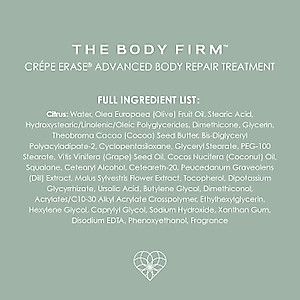 Crepe Erase Advanced Body Repair Treatment, Anti Aging Wrinkle Cream for Face and Body, Support Skins Natural Elastin & Collagen Production - 10oz (Original Citrus)