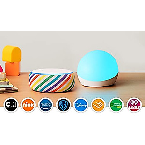 Echo Dot Kids Edition - Rainbow - With Echo Glow