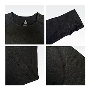 Long Sleeve Workout Shirts for Women Gym Running Yoga Tops Thumb Hole Long Sleeve Crop Tops for Women/Dark Grey-S