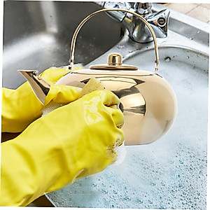 COLLBATH Stainless Steel Pot Heater Home Tea Maker Boiling Water Kettle Espresso Machine Loose Teapot Milk Strainer Coffee Espresso Coffee With Infusers Kettles Silver