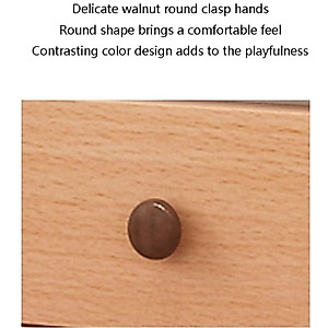 Bedside End Table Solid Wood Bedside Table Creative Modern Minimalist Nightstand Cute Bedside Table Bedside Storage Cabinet with Drawer Bedroom