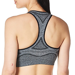 Hanes Seamless Racerback Moderate-Support Sports Bra with CoolDRI Moisture-Wicking
