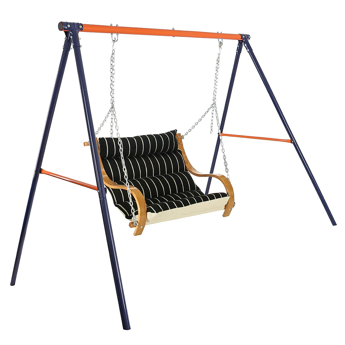 ZENY Swing Stand Frame, Heavy Duty A Frame Swing Set for Kids Adults, Weight Capacity 440lbs, Hammock Chair Stand