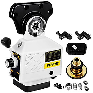 Mophorn Al-310S Power Feed X-Axis 450 in-lb Torque,Power Feed Milling Machine 0-200PRM, Power Table Feed Mill 110V,for Bridgeport and Similar Knee Type Milling Machines