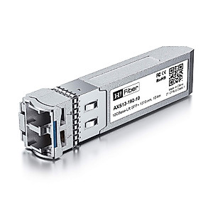 10G Single Mode SFP+ LC Module, 10GBase-LR Fiber Transceiver for Cisco SFP-10G-LR, Meraki MA-SFP-10GB-LR, Ubiquiti UniFi, Mikrotik, Netgear, Fortinet, D-Link and More (SMF,1310nm,10km,DDM) 3 pacl