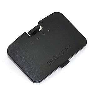 Replacement Jumper Pak Memory Expansion Door Cover Lid Part for Nintendo 64 N64 (Black)