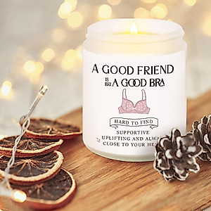 Good Friend Gifts for Women, Best Friends Birthday Gifts, Friendship Gifts for Women, Best Friend Candle(7oz), Christmas Gifts for Friends, Female, Soul Sister, Bestie, BFF