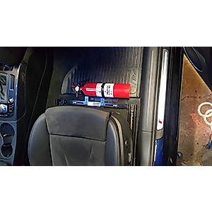 Car Fire Extinguisher Bracket | Universal Design Fits Most Vehicles