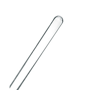 EISCO 10PK Glass Stirring Rods, 7.9" - Rounded Ends, 6mm Diameter - Excellent for Laboratory or Home Use - Borosilicate 3.3 Glass