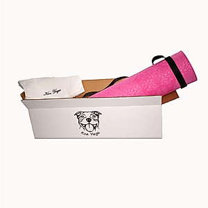 Koa Yoga Mat-Essential, Pink TPE, Latex-free, Eco-friendly, Non-toxic, Non-slip, thick mat 6' x 2' x 8mm