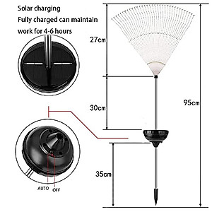 Christmas Lights,Solar Led Lights, Outdoor Lawn Fireworks Lighting, Waterproof Fairy Lights, Suitable for Home Garden Christmas Decor, 150Leds 50Strings