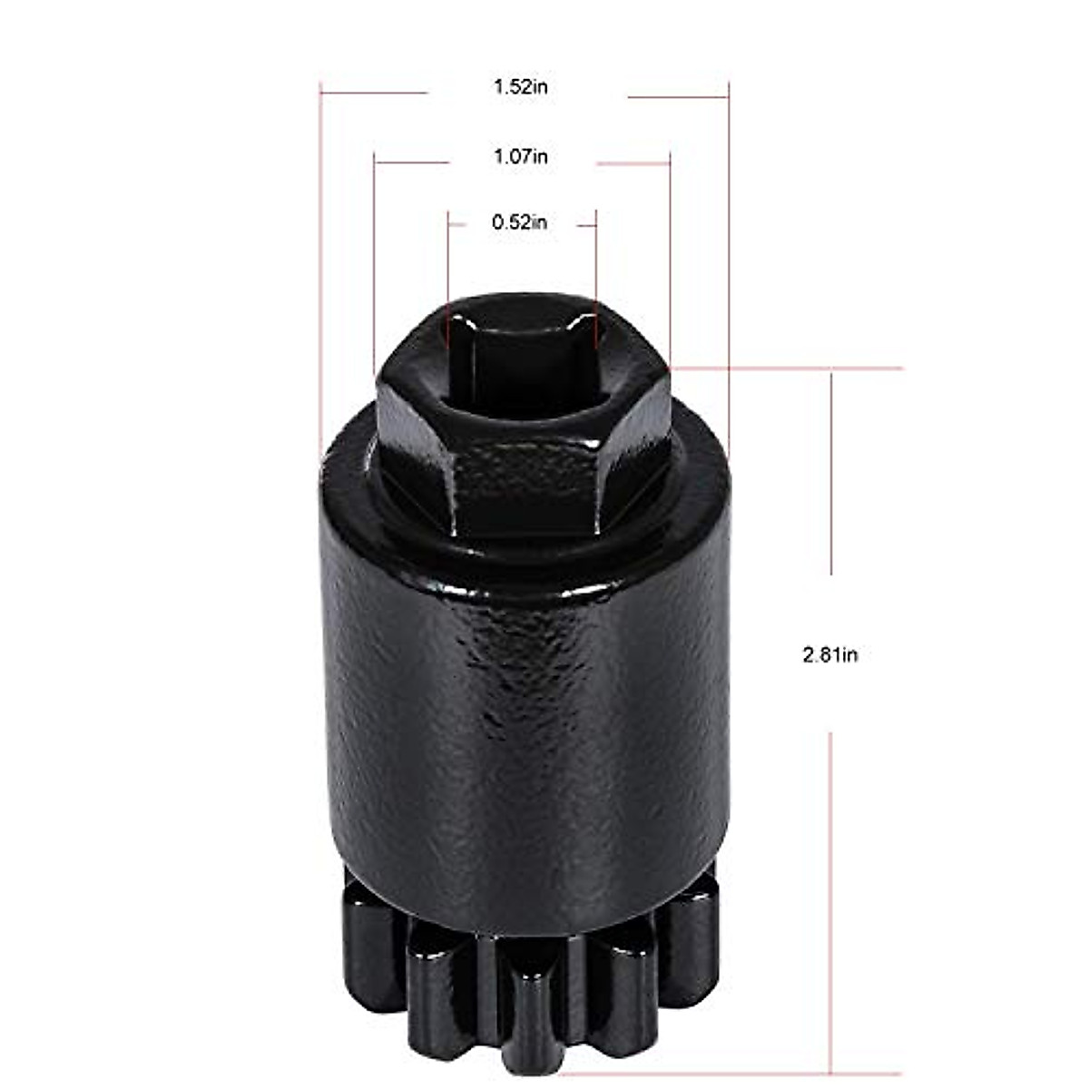 Flywheel Turning Flywheel Barring Tool 88800014 88840317 for Volvo & Mack D11 D13 D16 MP7 MP8 MP10 (2008-2020)