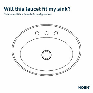 Moen Doux Brushed Nickel Two-Handle Adjustable Widespread Contemporary Bathroom Faucet Trim Kit, Valve Required, TS6925