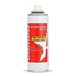 STARBOND Thick CA Glue (3X 2 oz) with Accelerator (3X 6 oz) - Super Craft Glue for Wood, Plastic, Metal, Leather, Ceramic - Cyanoacrylate Glue for Woodworking, Woodturning, Guitar, Hobby