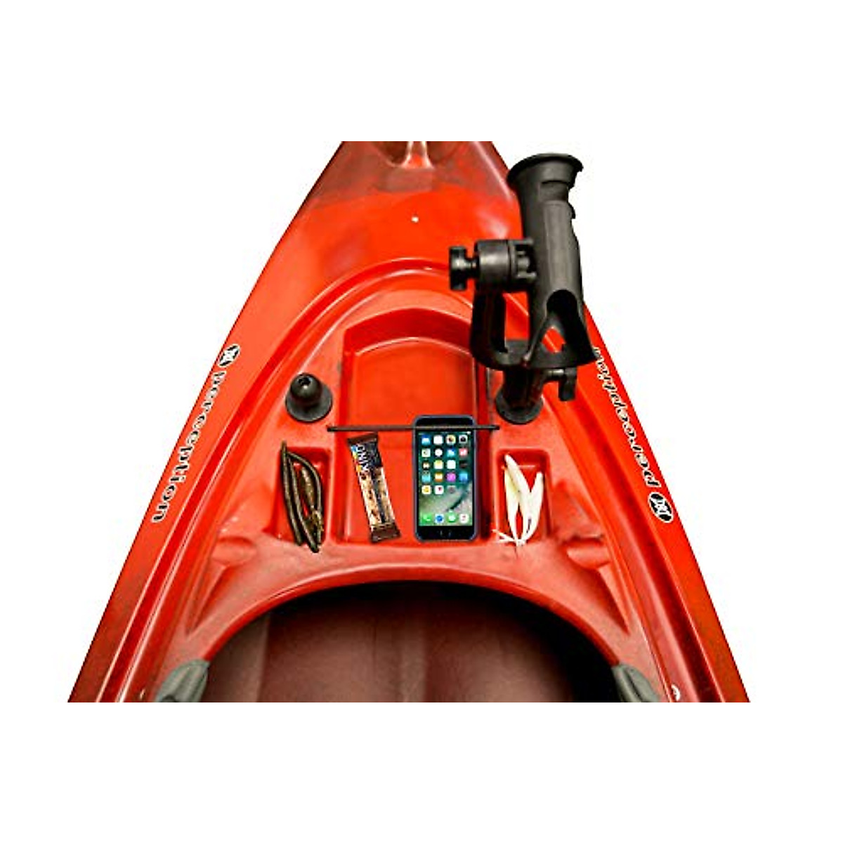 Perception Kayaks Sound 10.5 | Sit Inside Kayak for Fishing and Fun | Two Rod Holders | Large Rear Storage | 10' 6" | Dapper