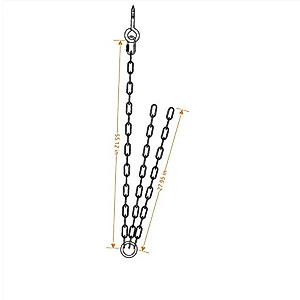 Anraja 800lbs Rustic Hanging Log Porch Swing Wood with Chains Heavy Duty 4 Ft, Lightly Toasted