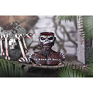 Nemesis Now Officially Licensed Iron Maiden The Book of Souls Bust Box (Small) Brown, 11.5cm