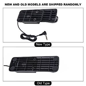 Keyboard Sustain Pedal, Universal Digital Piano Foot Pedal with Non-slip Bottom for Keyboards