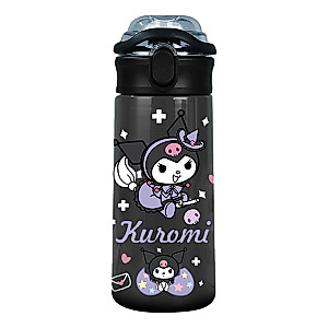 jSvekje Kawaii Water Bottles Cute Stainless Steel Water Bottles with Straw, Kawaii Insulated Bottle Cartoon Cup Girls Thermos for Boys Girls,18.6oz