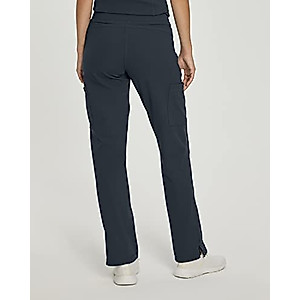 Urbane Impulse Slim Fit Extreme Stretch 4-Pkt Cargo Scrub Pants for Women 9207 Graphite