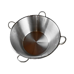 XXL 32'' Carnitas Cazo Stainless Steel Caso Pot Pan Wok Gas Stove burner Cook