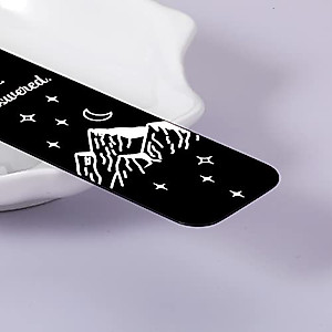 Bookmark Gift for Women Men Inspirational Merchandise Book Mark for Book Lovers Reader Birthday Christmas Inspirational Gift for Female Male Friends 1 PCS Double-Sided