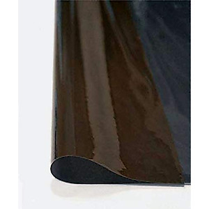 Colored Tinted Vinyl Fabric - 15 Colors to Choose from - Sold by The Yard - 54-Inches Wide (Smoke)