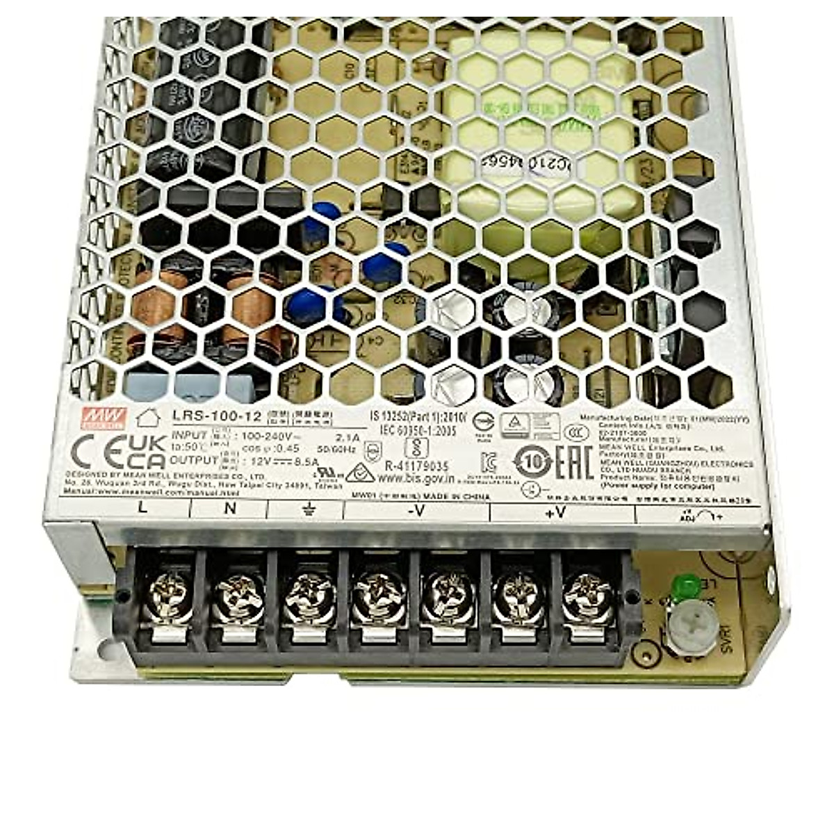 LRS-100-12 Mean Well Best Price 102W 12V Switching Power Supply MeanWell LRS-100-12