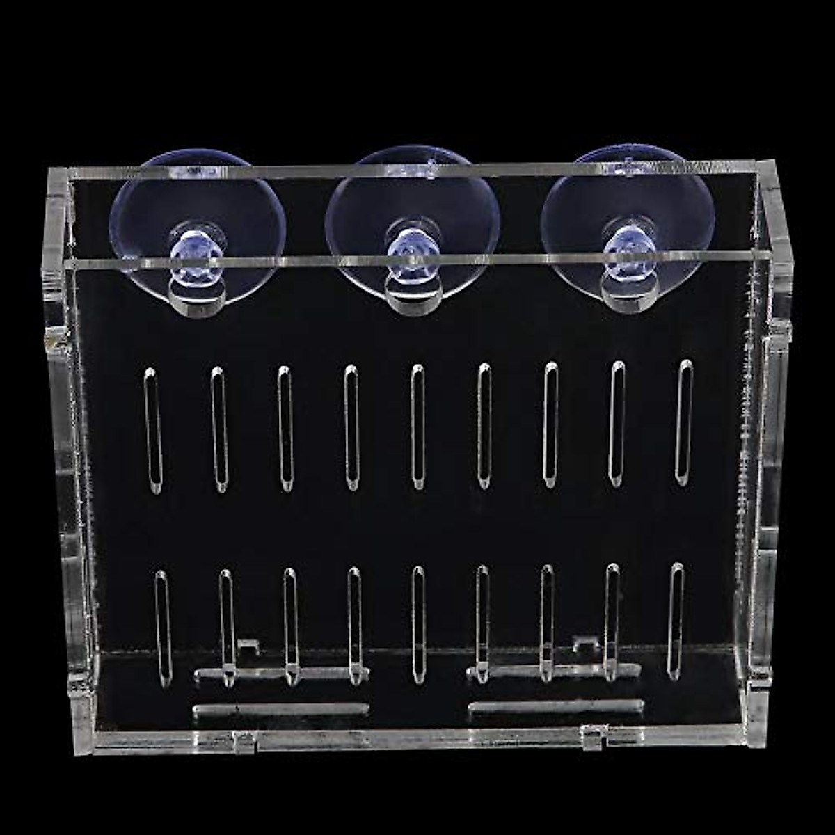 Exquisite Transparent Water Grass Cup, Safe 3 Suction Cups Design Aquarium Plant Cup, Tank Aquarium Aquarium Tank Decor for Landscape Plants Cultivation