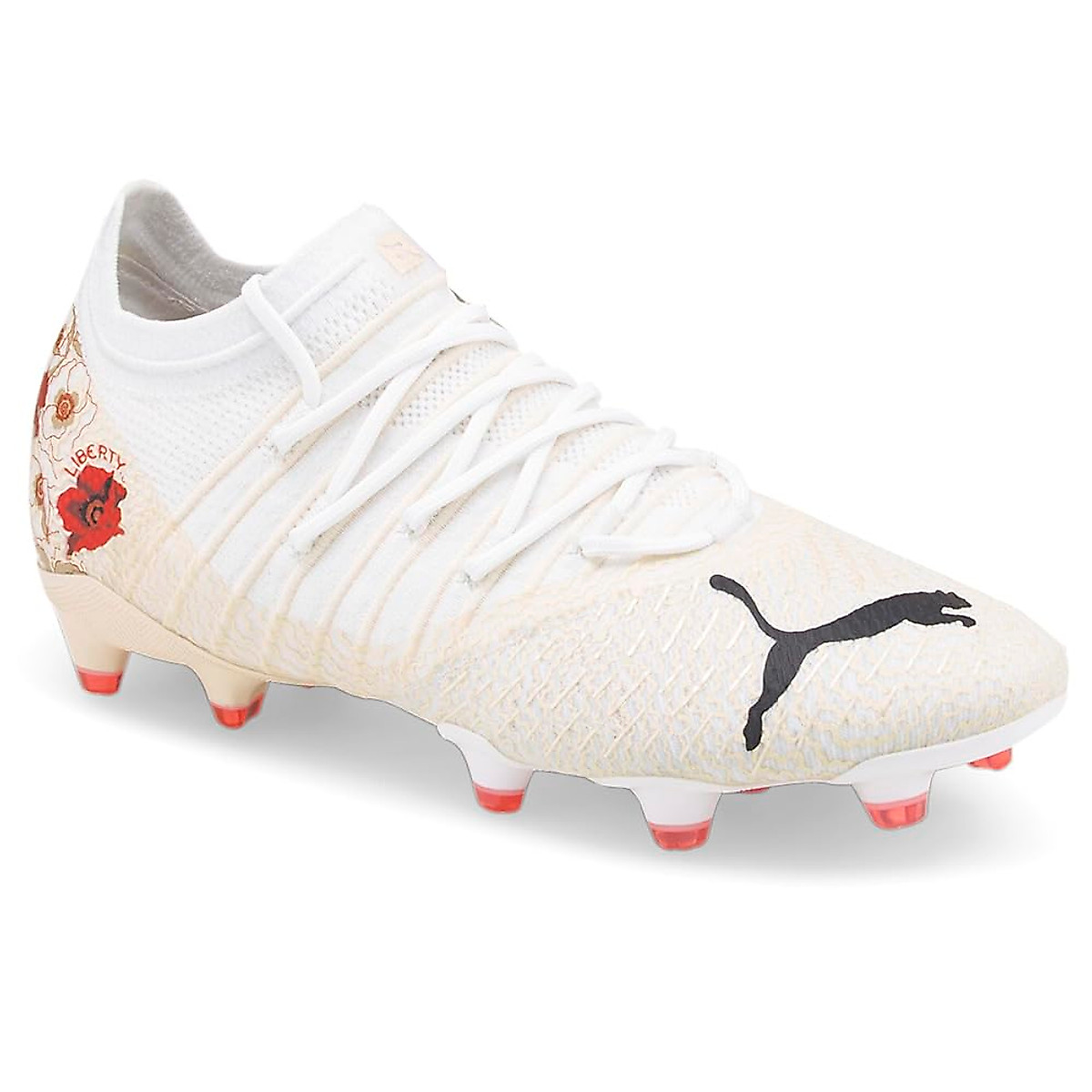 Puma - Womens Future Z 1.4 Liberty Fg/Ag Shoes, Size: 8 M US, Color: Puma White/Pristine