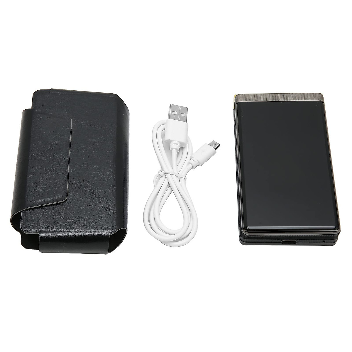 BROLEO Senior Cell Phone, Elderly Cell Phone Dual SIM Dual Standby 3 Inch 2G Network for Home (Tarnish)