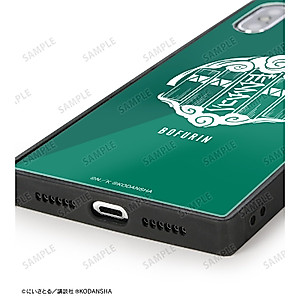 Wind Breaker Windproof Bell Square Tempered Glass iPhone Case for iPhone 13 Pro Max